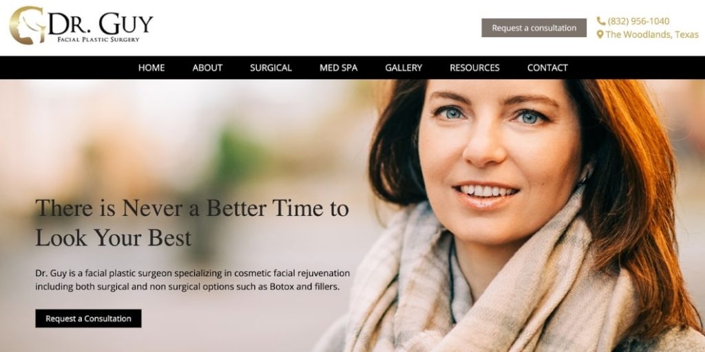 Dr. Guy Facial Plastic Surgery - Aesthetic Brand Marketing