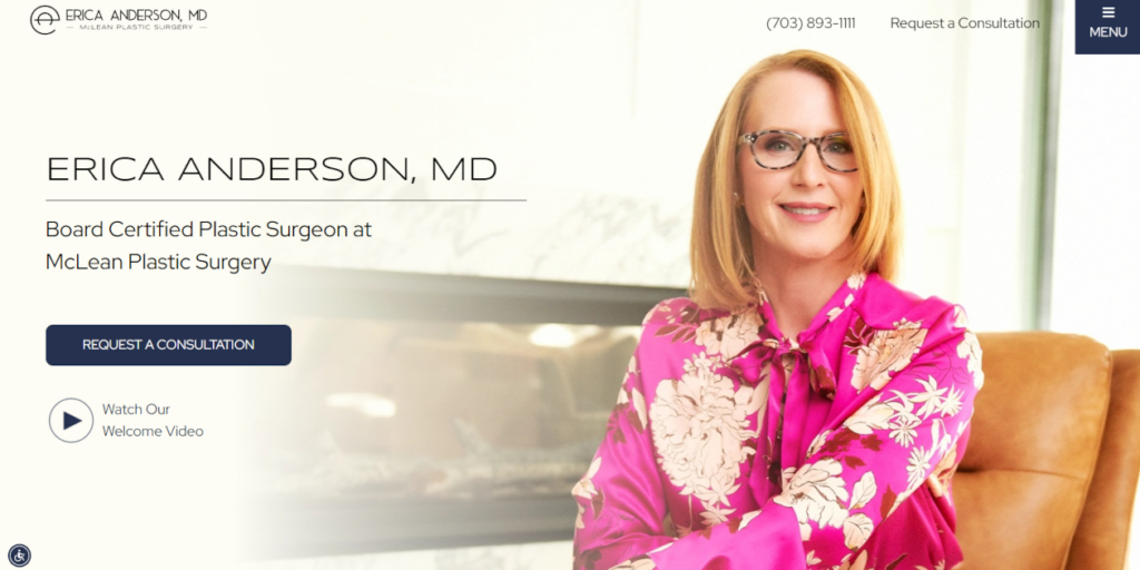 Erica Anderson, MD - McLean Plastic Surgery - Aesthetic Brand Marketing